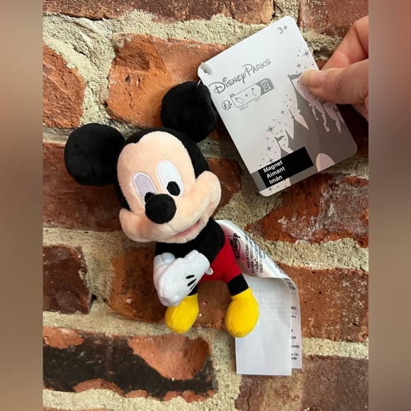 Disney | Accessories | Disney Parks Mickey Mouse Magnetic Plush New ...